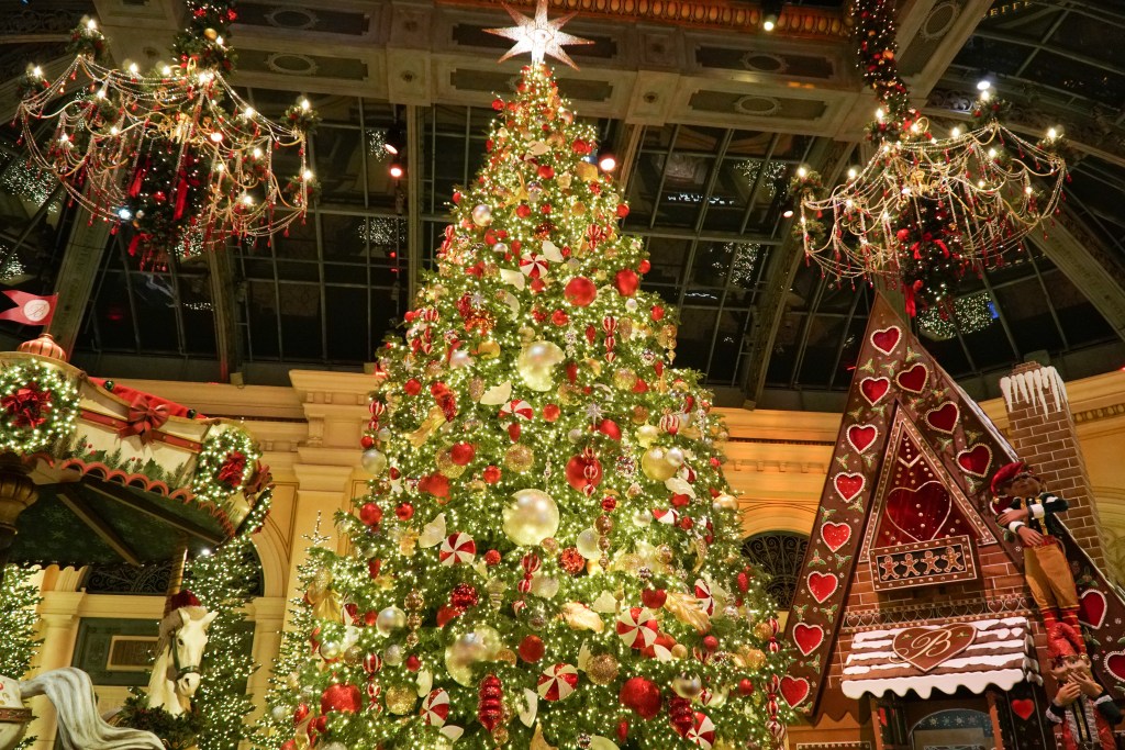 Experience the Enchantment: Bellagio Conservatory Christmas Display ...